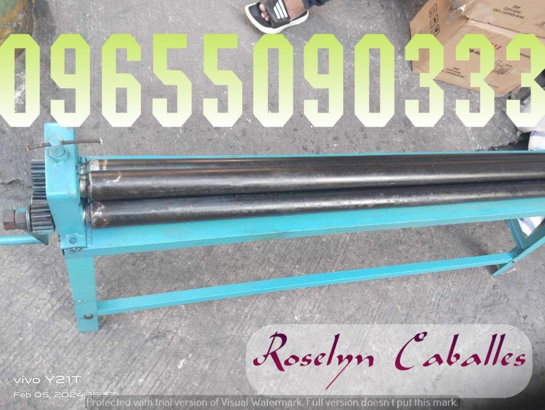 Manual sheet roller, Commercial & Industrial, Construction Tools ...