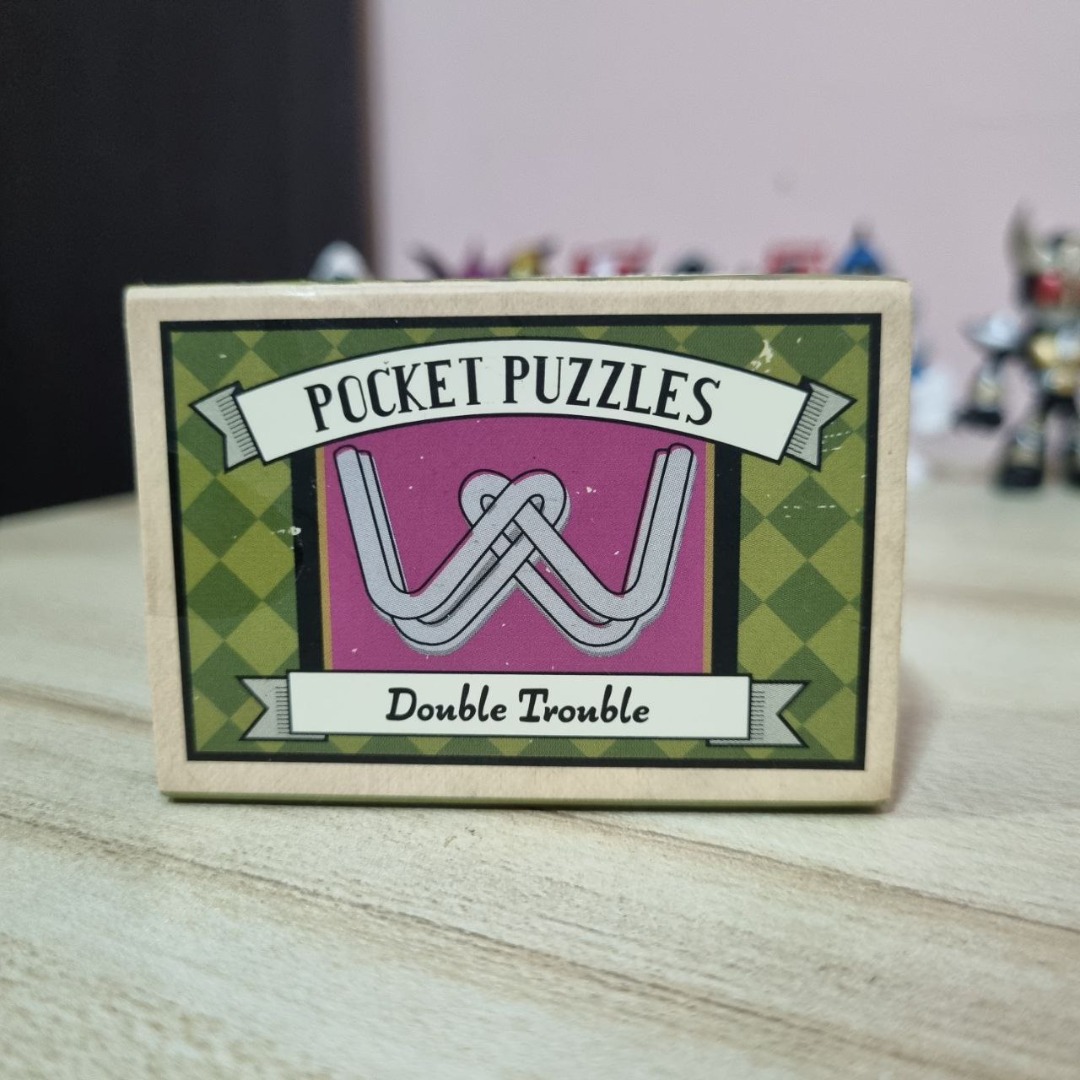 Metal Pocket Puzzle Brain Teaser, Hobbies & Toys, Toys & Games on Carousell