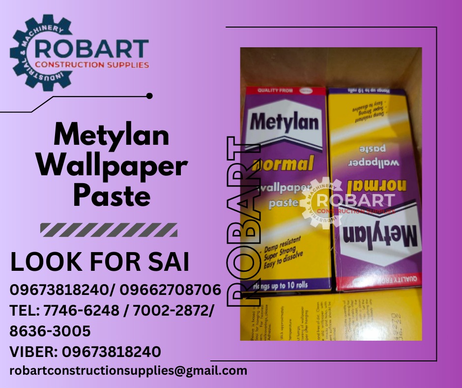 Metylan Normal Wallpaper Paste, Commercial & Industrial, Construction ...