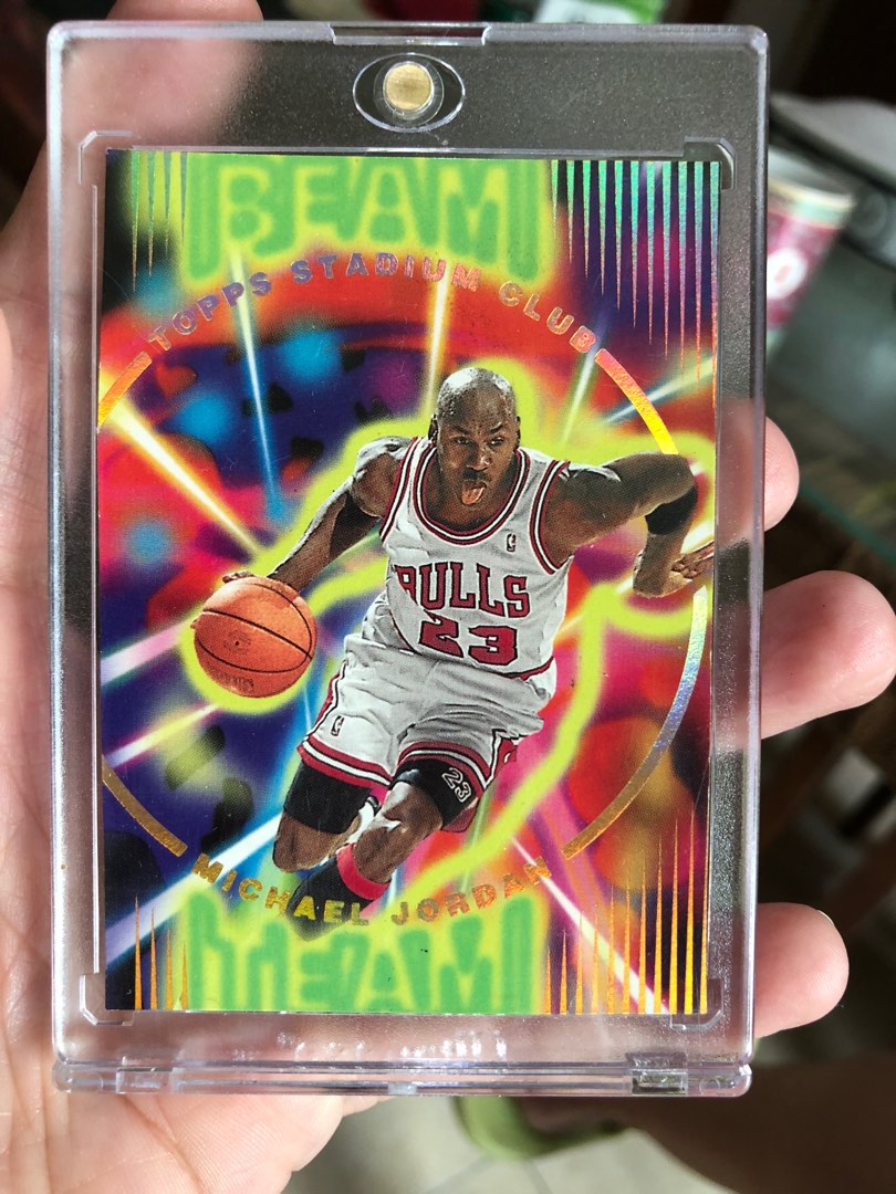 Michael Jordan Beam Team 96 Uncut, Hobbies & Toys, Memorabilia ...