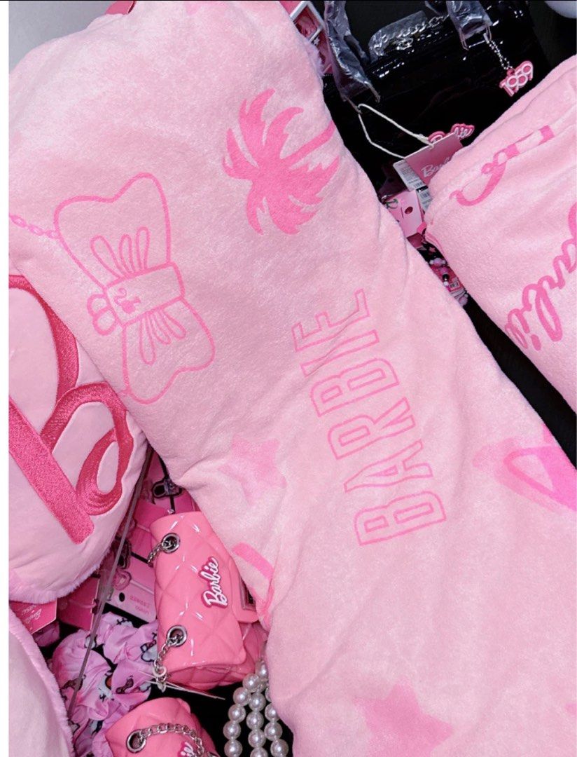 Miniso X Barbie Towel, Furniture & Home Living, Bedding & Towels on ...