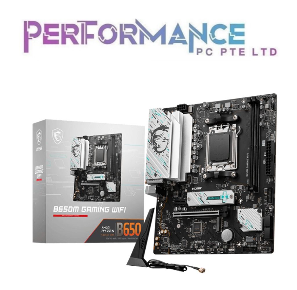 MSI B650M B650 M B 650M B 650 M GAMING WIFI MOTHERBOARD (3 YEARS ...