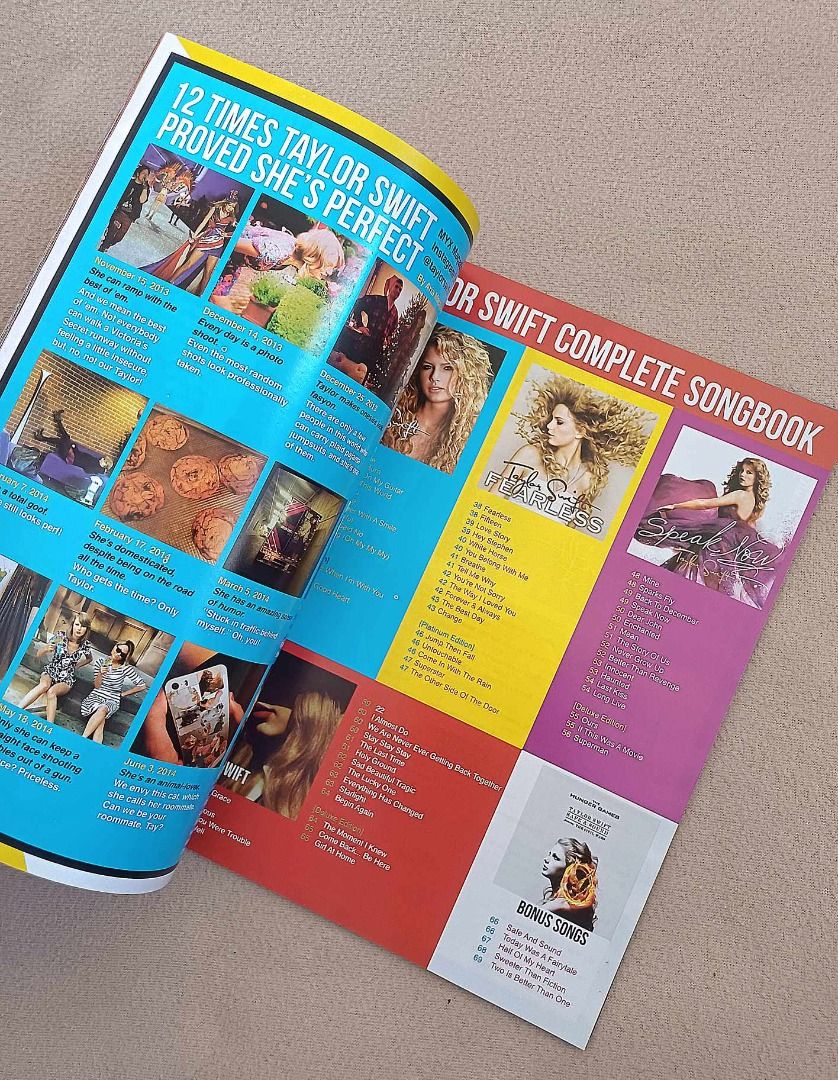 Myx Magazine - Taylor Swift Exclusive Cover, Hobbies & Toys, Books ...