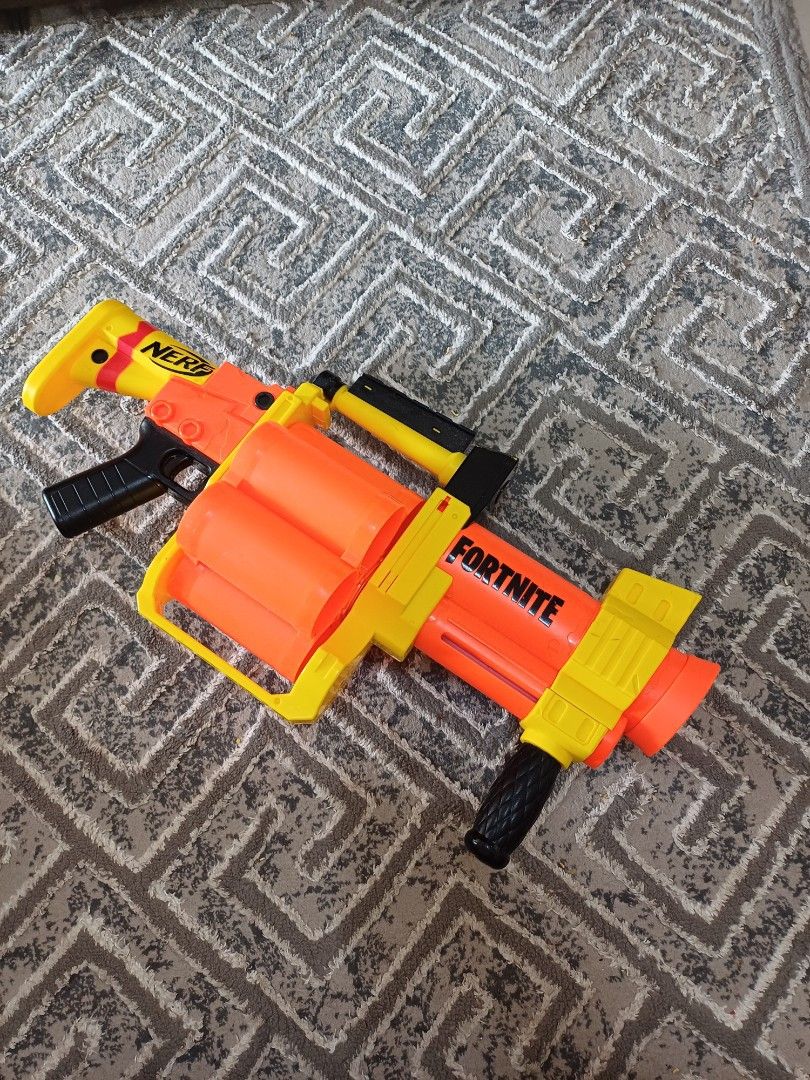 NERF FORTNITE Grenade Launcher, Hobbies & Toys, Toys & Games on Carousell