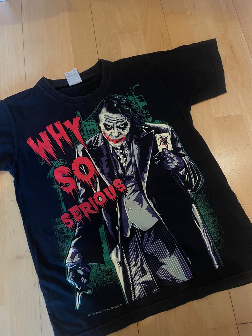 New type system Joker tshirt, Men's Fashion, Activewear on Carousell