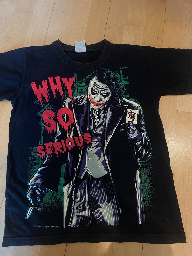New type system Joker tshirt, Men's Fashion, Activewear on Carousell