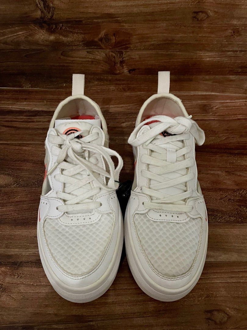 NIKE court vision alta sepatu sneakers, Fesyen Wanita, Sepatu di Carousell