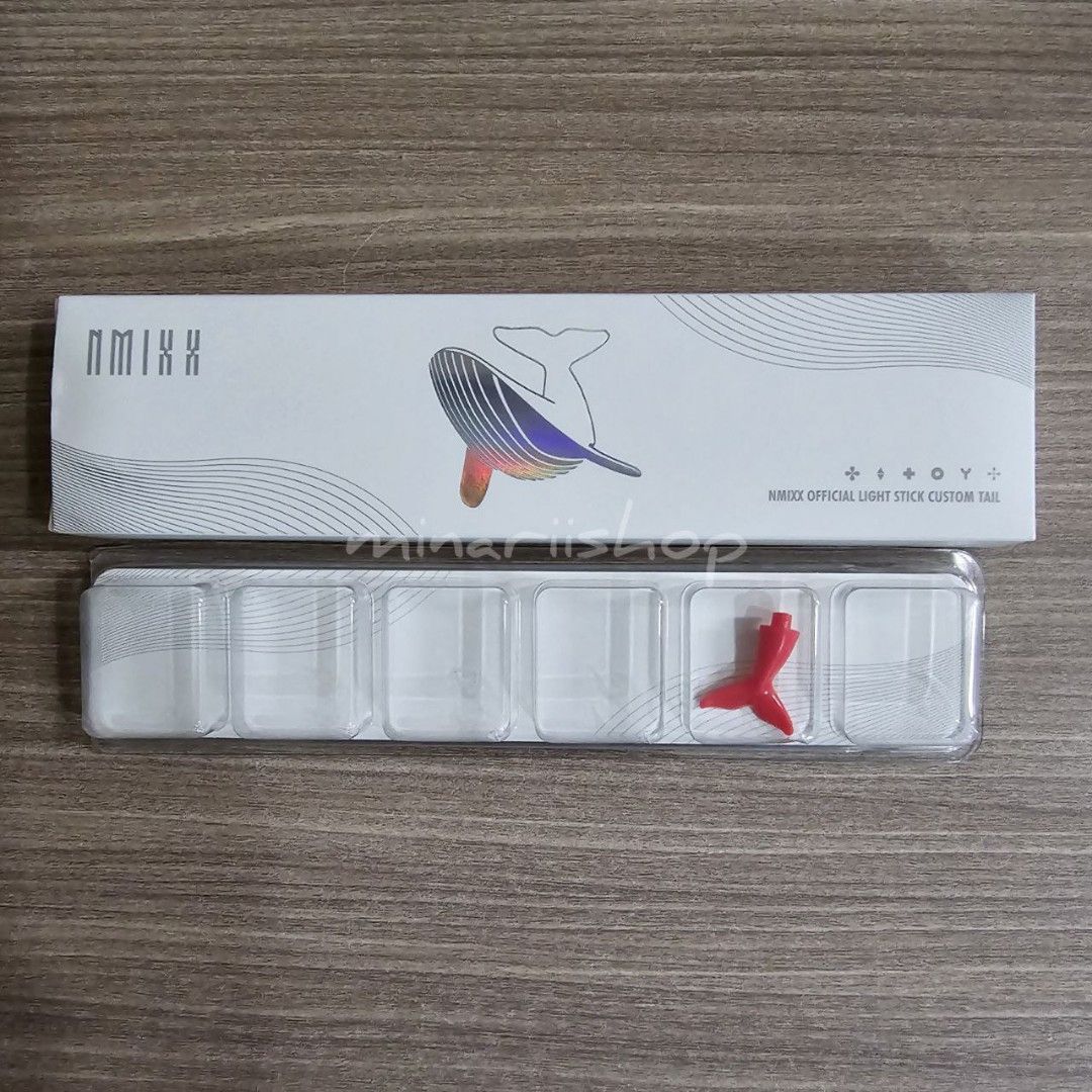 NMIXX Jiwoo FANCON Lightstick Custom Tail, Hobbies & Toys, Collectibles & Memorabilia, K-Wave on ...