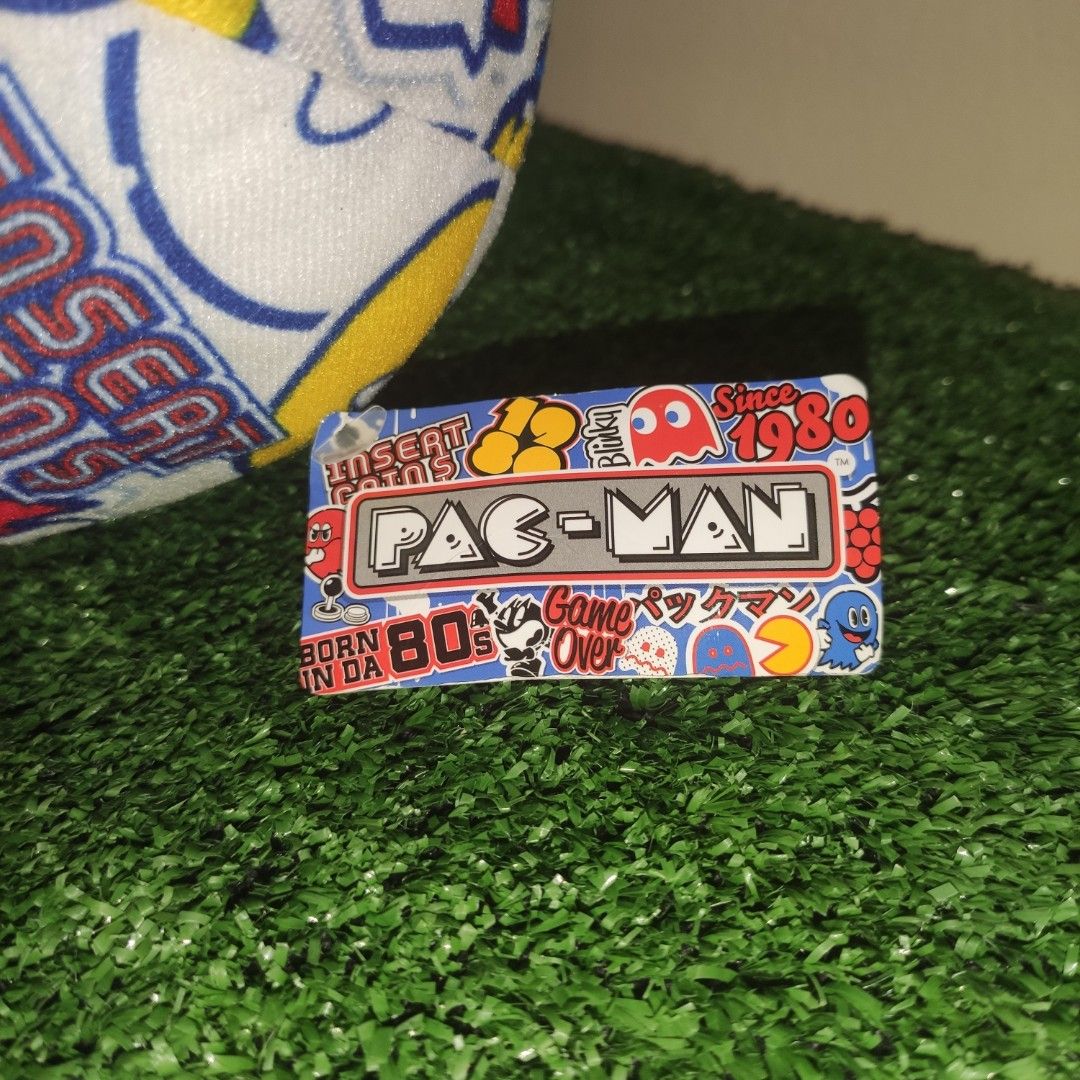 PacMan Ghost Sticker Bomb Design Plush New with Tag Soft Toy, Hobbies ...