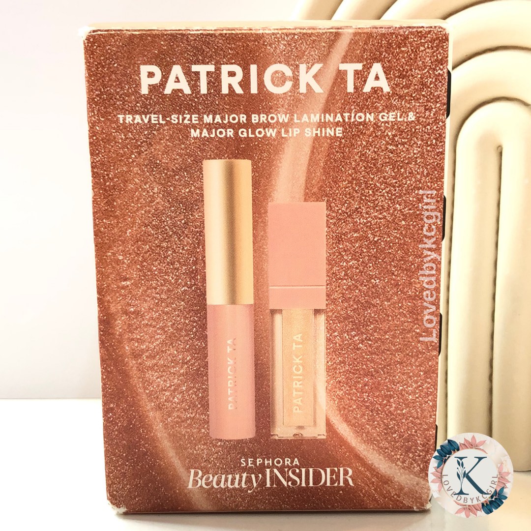 Patrick Ta SET (Major Brow Lamination & Major lip shine shes giving ...