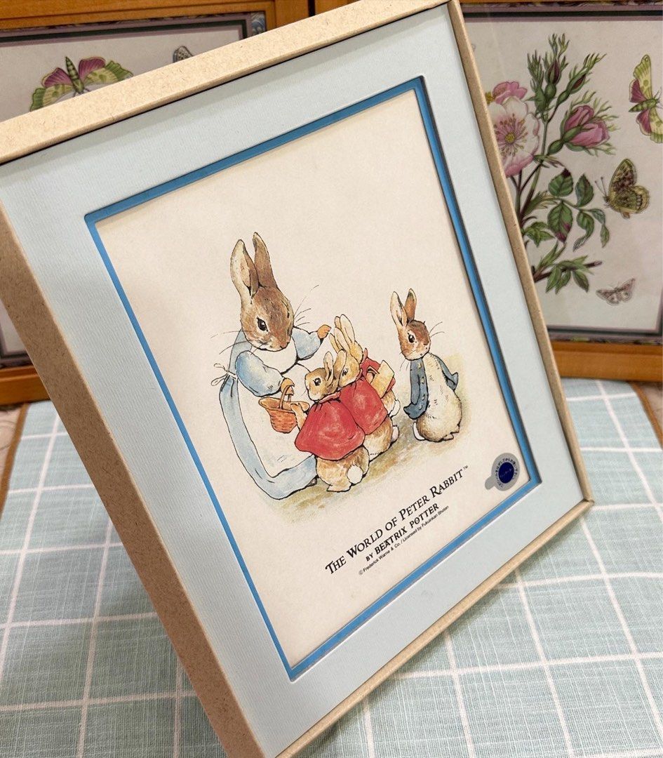 Peter Rabbit Frames x3, Furniture & Home Living, Home Decor, Frames ...