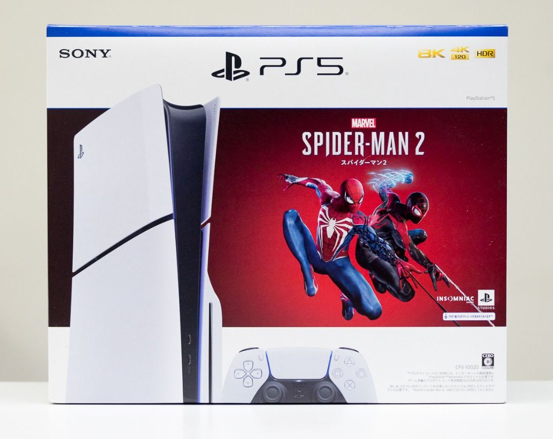 PlayStation 5 Slim Spider-Man 2 Edition, Video Gaming, Video Game ...