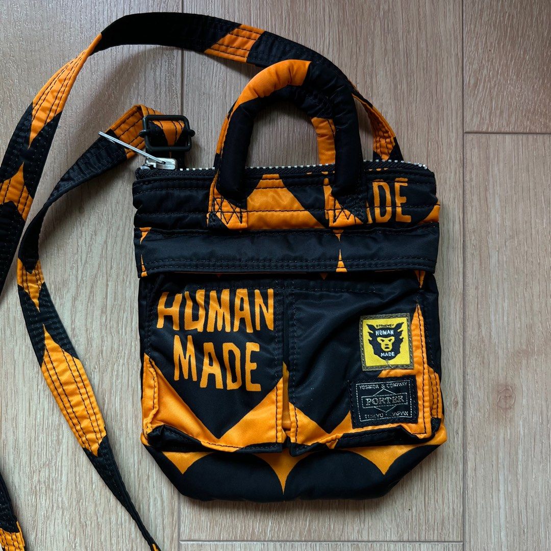 Porter x Human Made, Men's Fashion, Bags, Sling Bags on Carousell