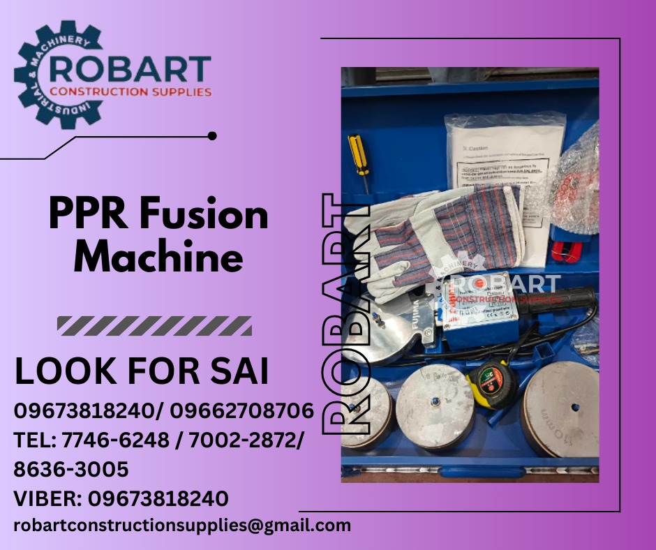 PPR Fusion Machine, Commercial & Industrial, Construction Tools ...