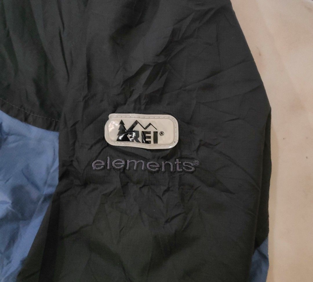 REI Elements Rain Jacket, Men's Fashion, Coats, Jackets and Outerwear ...