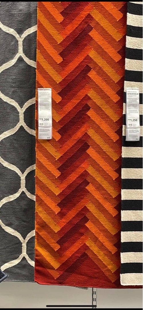 Rug Ikea Stockholm, Furniture & Home Living, Home Decor, Carpets, Mats ...