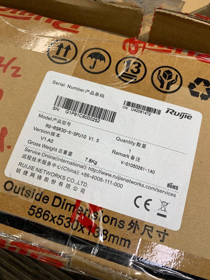 Ruijie RG-RSR30-X Router, 電腦＆科技, 商務用科技產品 - Carousell