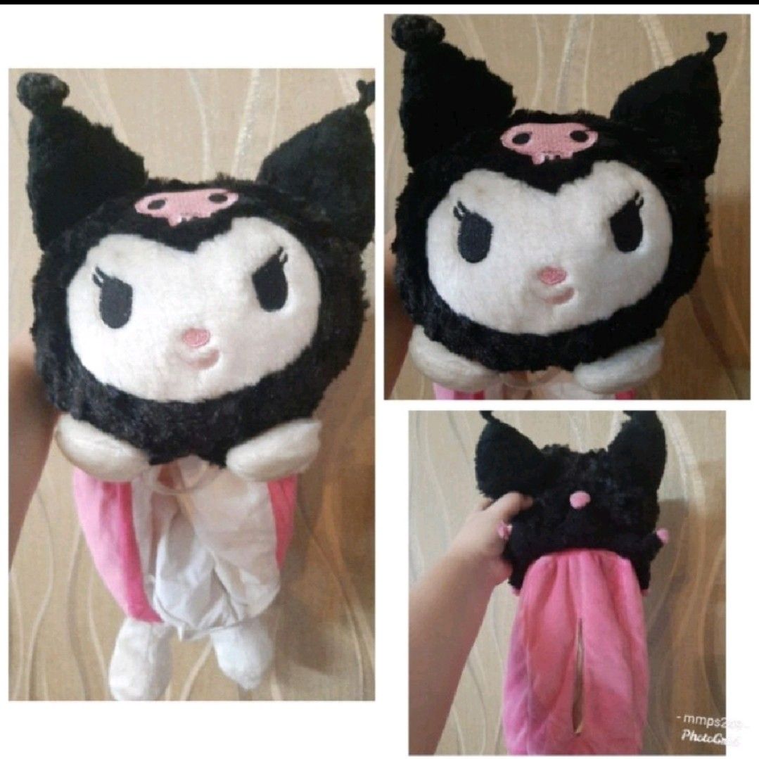 Sanrio Kuromi Tissue Box Holder, Hobbies & Toys, Toys & Games on Carousell
