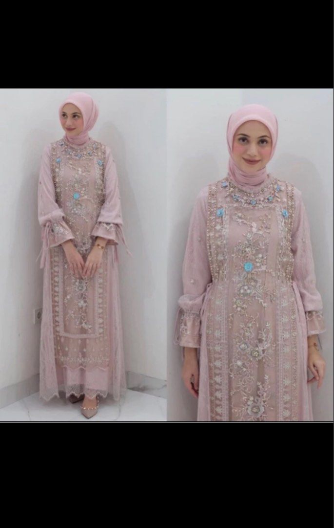 Sarah the label ukuran S, Fesyen Wanita, Muslim Fashion, Gaun di Carousell