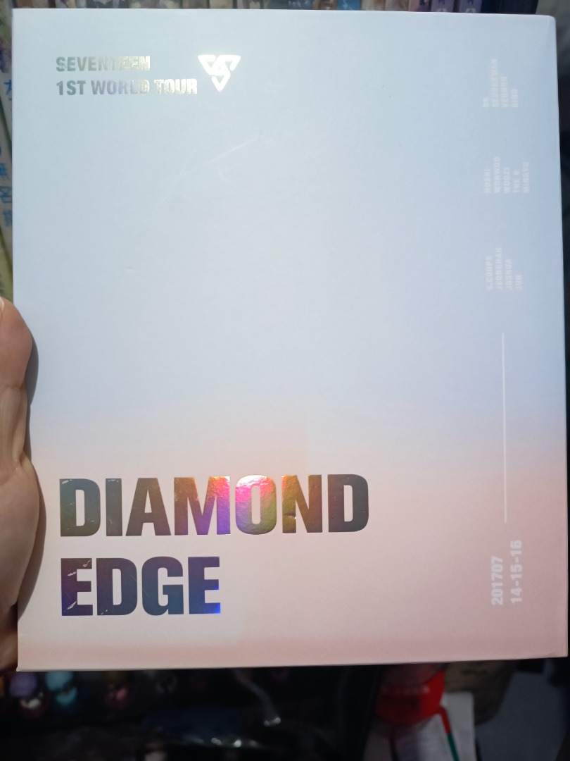 Seventeen 1st world tour Diamond Edge 演唱會DVD, 興趣及遊戲, 音樂、樂器 & 配件, 音樂與媒體 ...