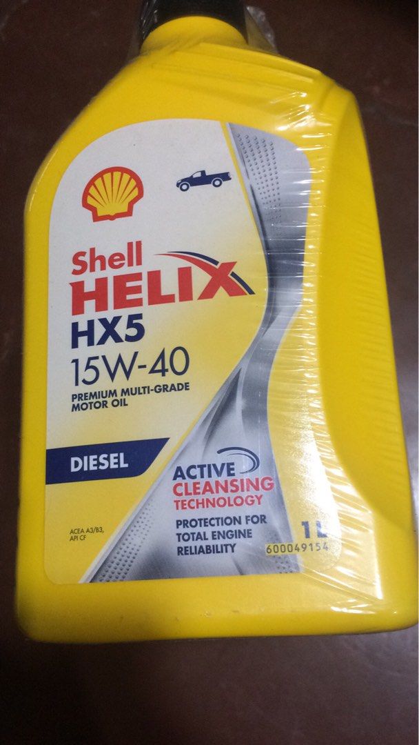 Shell helix 15w-40, diesel engine oil, 6ltrs + 1ltr., Car Parts ...