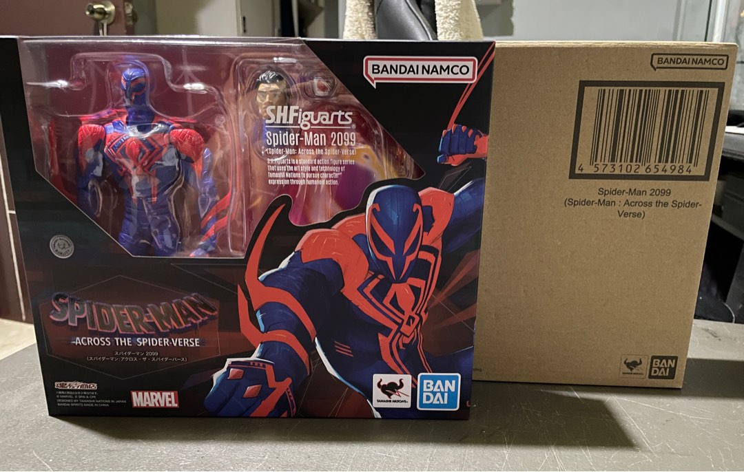 SHF SPIDER-MAN 2099, Hobbies & Toys, Toys & Games on Carousell