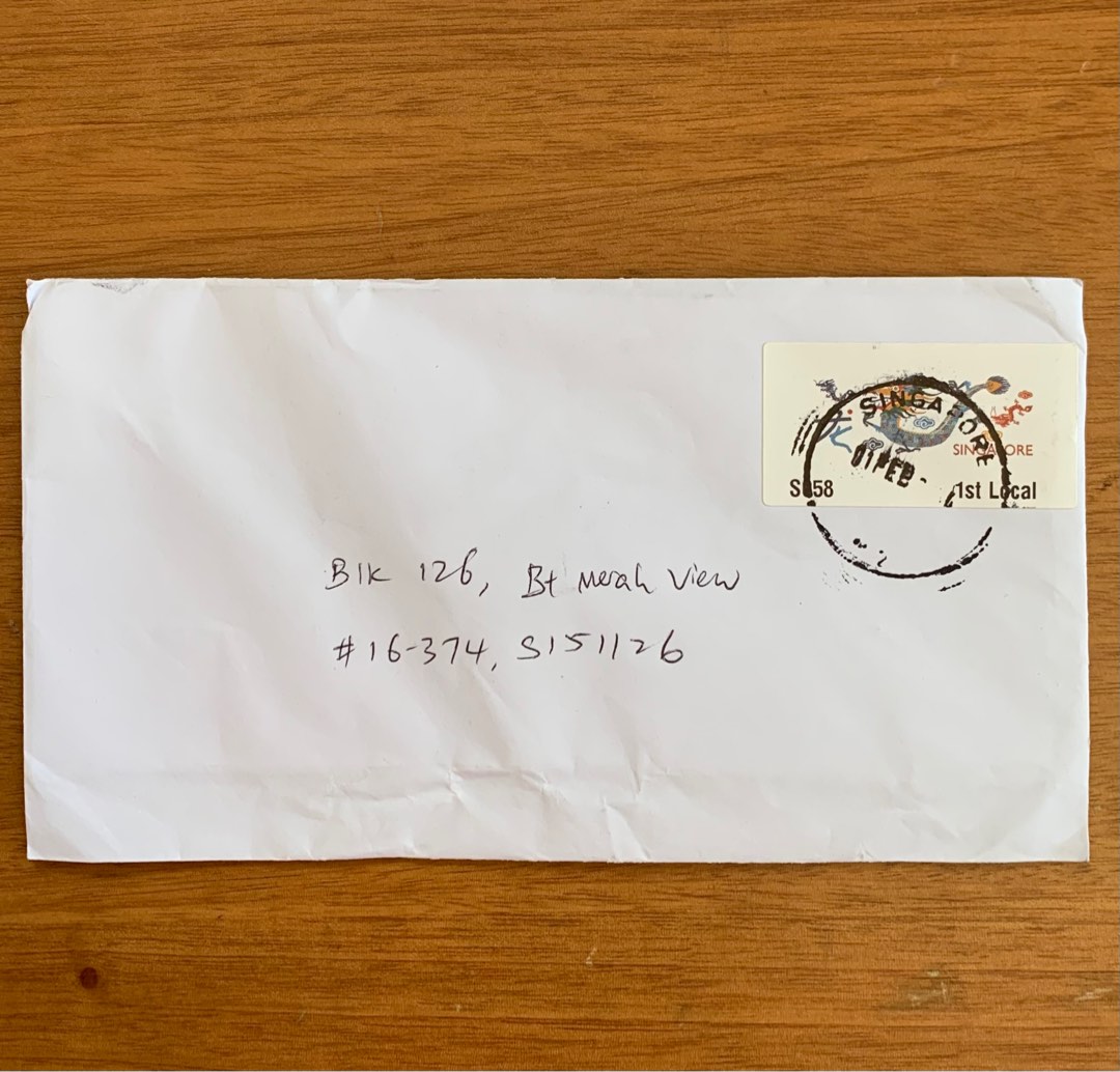 Singapore 2024 stamp dragon SAM stamp zodiac ERROR machine S058 ...