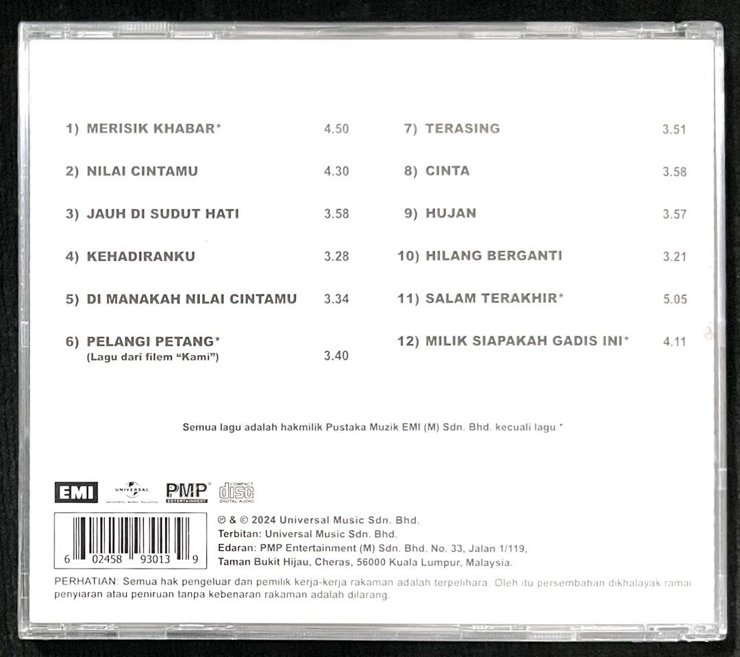 SUDIRMAN - Pilihan Sentimental Emas (Merisik Khabar / Salam Terakhir) 2024 EMI / UNIVERSAL MUSIC ...