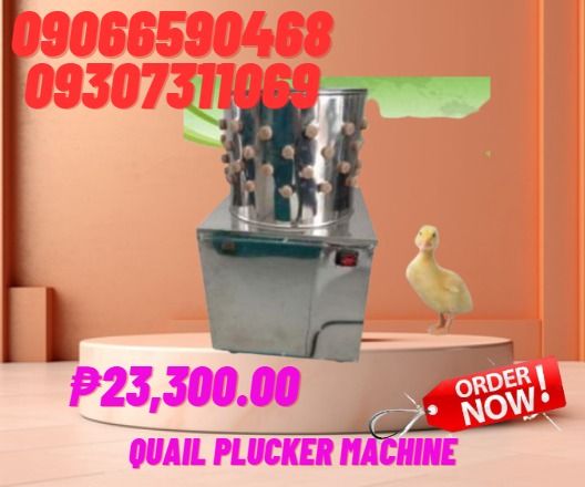 TA-30 quail or chicken plucker machine, TV & Home Appliances, Kitchen ...
