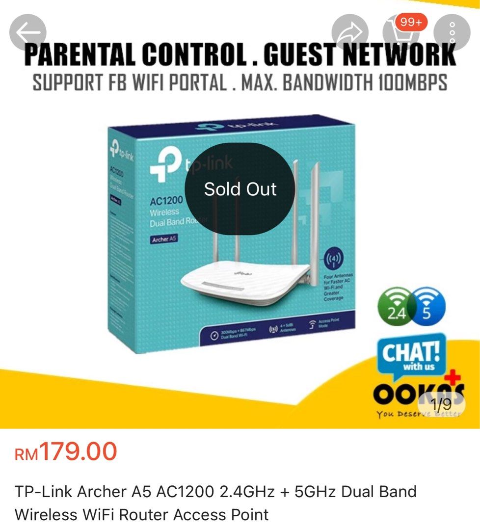 tplink wifi router access point, TV & Home Appliances, Electrical ...