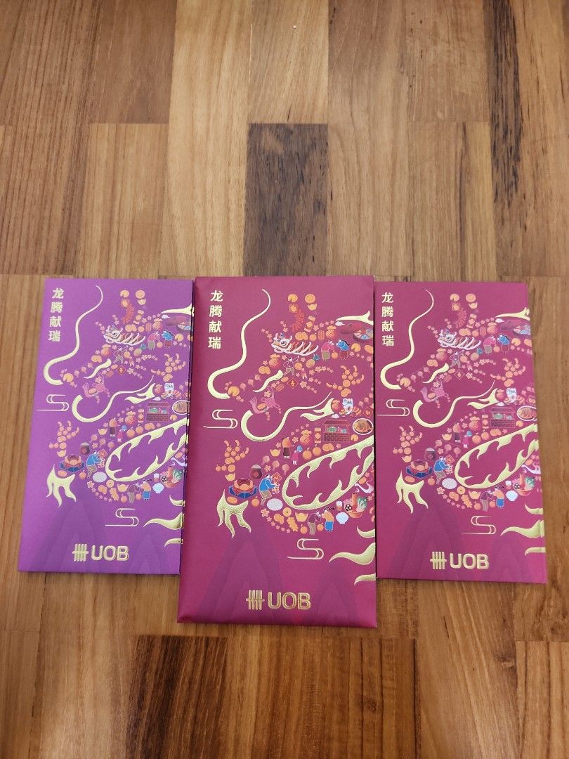 UOB PREMIER Red Packet 2024, Hobbies & Toys, Stationery & Craft ...