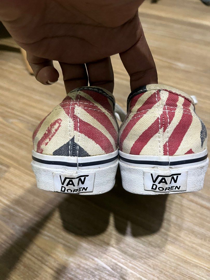 Vans doren american flag, Women's Fashion, Footwear, Sneakers on Carousell