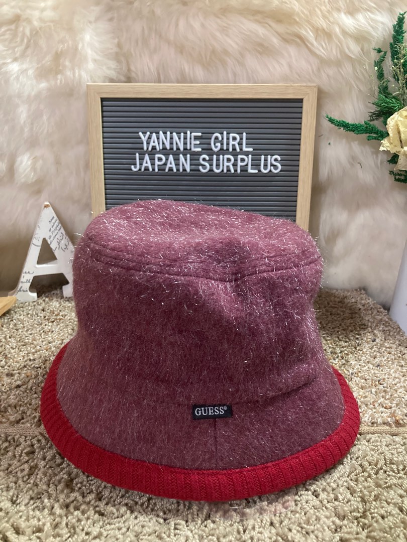 VINTAGE GUESS BUCKET HAT- JAPAN, Women's Fashion, Watches & Accessories ...
