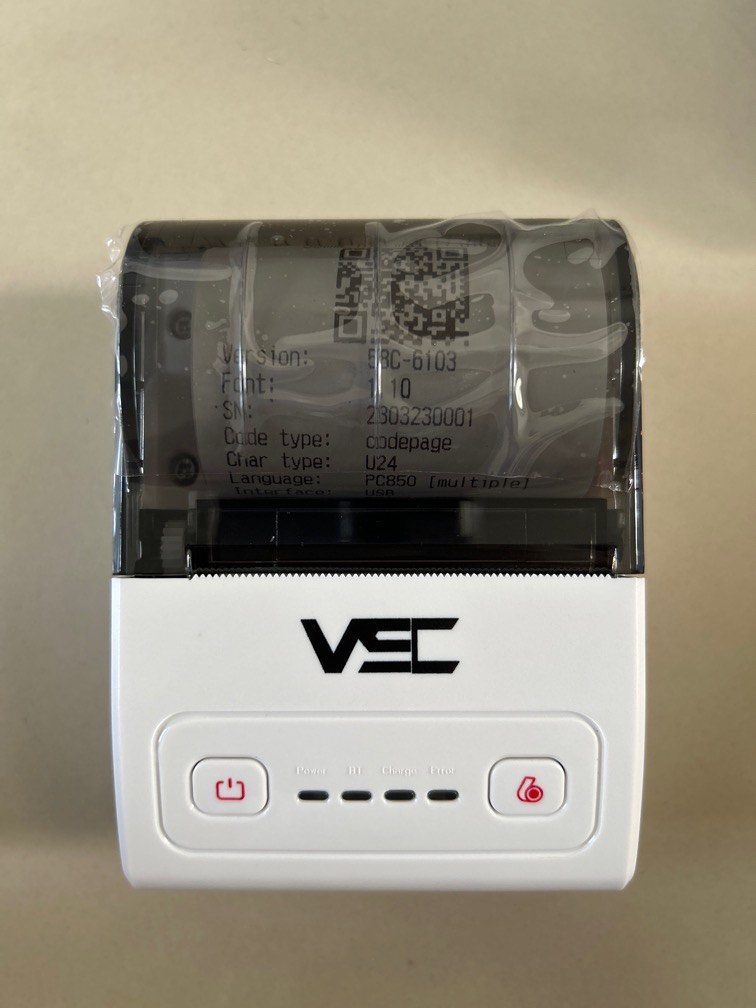[NEW] VSC MINI THERMAL PRINTER STRUK DAN RESI, Elektronik, Lainnya di ...