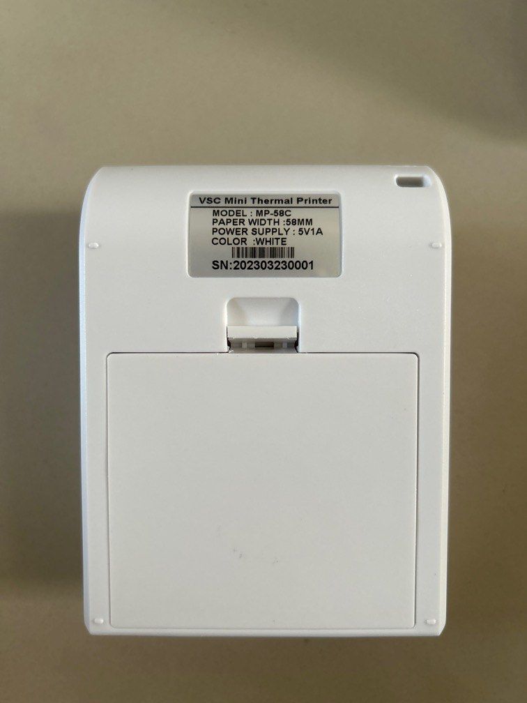 [NEW] VSC MINI THERMAL PRINTER STRUK DAN RESI, Elektronik, Lainnya di ...