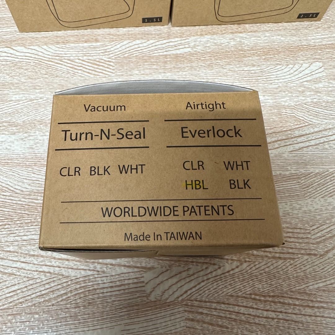 [全新現貨行貨] Ankomn Turn-N-Seal / Everlock 真空/氣密儲存罐, 傢俬＆家居, 廚具和餐具, 食物整理及儲存 - Carousell
