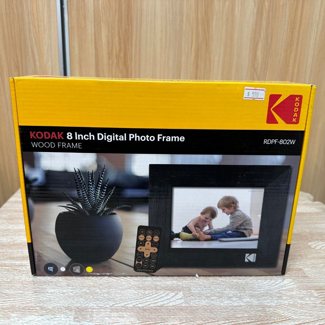 [全新現貨行貨] Kodak 8" IPS Panel 電子相架 RDPF-802W, 攝影器材, 攝影配件, 其他攝影配件 - Carousell