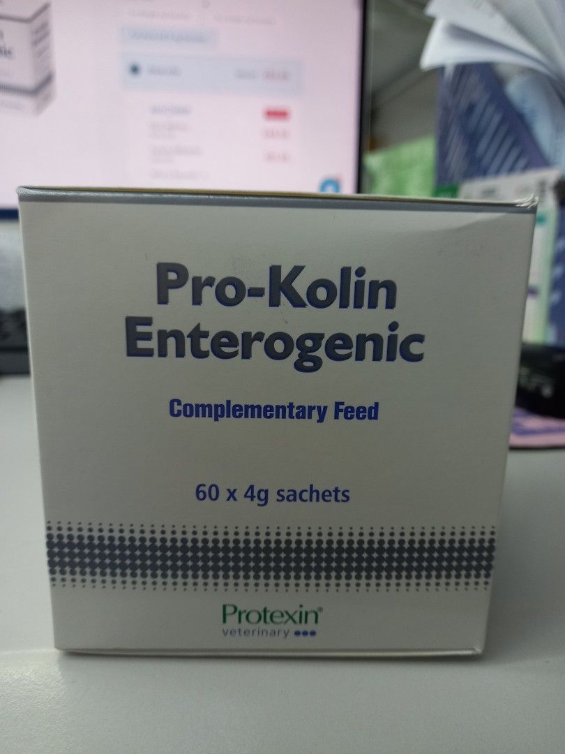 長期現貨 pro-kolin enterogenic 60x4g sachets pro kolin for dogs and cats ...