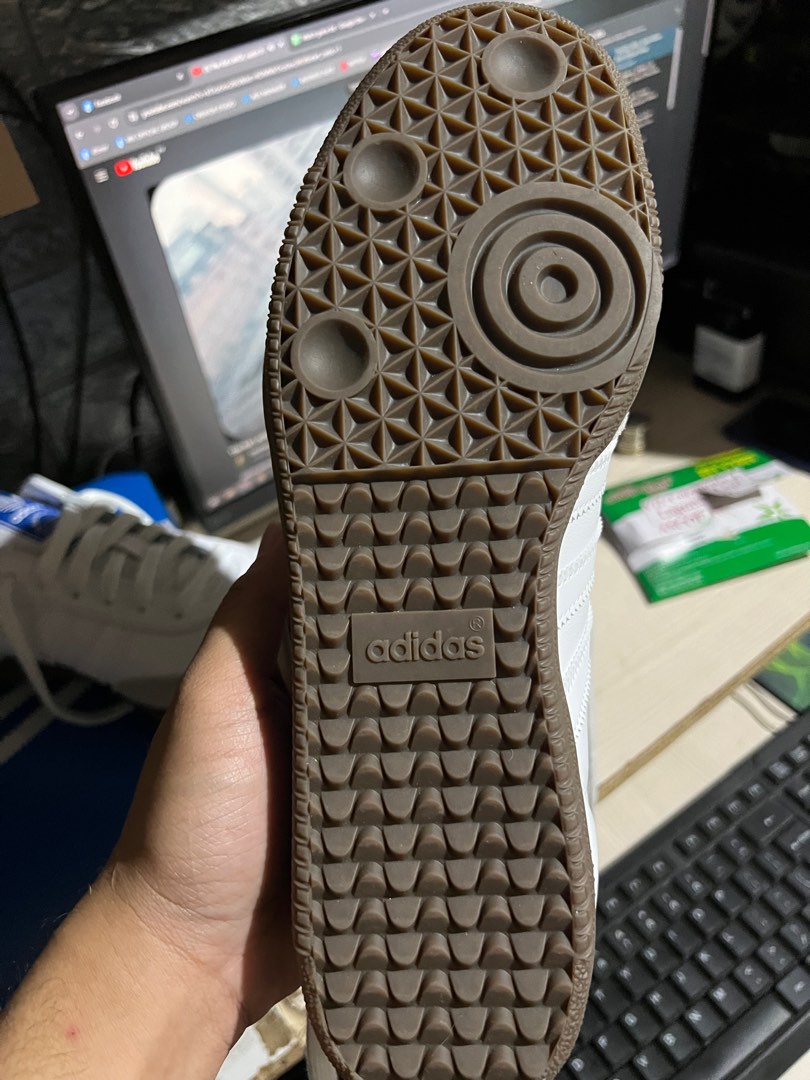 Adidas Samba Og White Gum, Women's Fashion, Footwear, Shoe inserts on ...