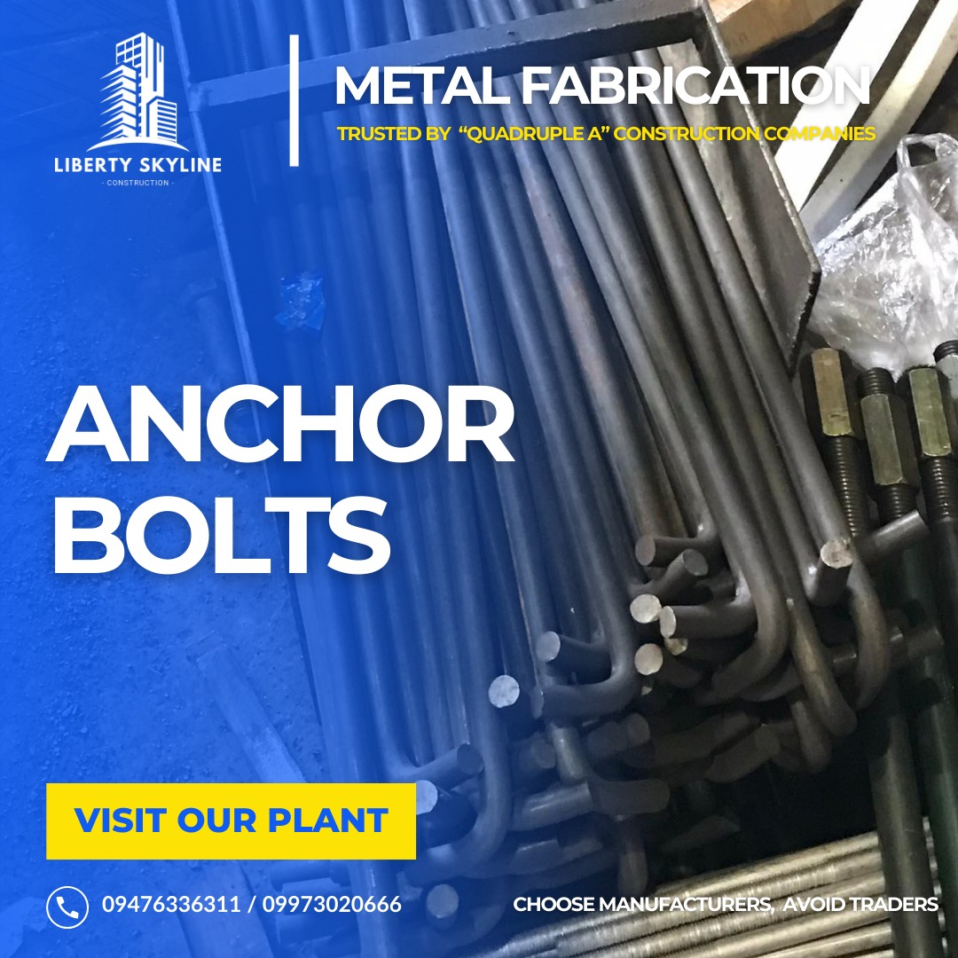 Anchor Bolt | Sagrod | Liberty Skyline Construction | J Bolt | Busbar ...
