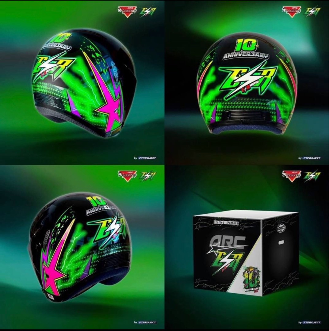 ARC x ESR × FT Project Limited Edition 2999pCs ONLY!, Motorcycles ...