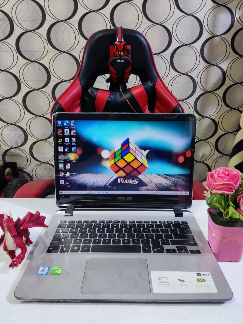Asus Vivobook X407UF Core i5 Gen8 Ram 8GB SSD 256GB Dual VGA, Elektronik, Komputer, Laptop di ...