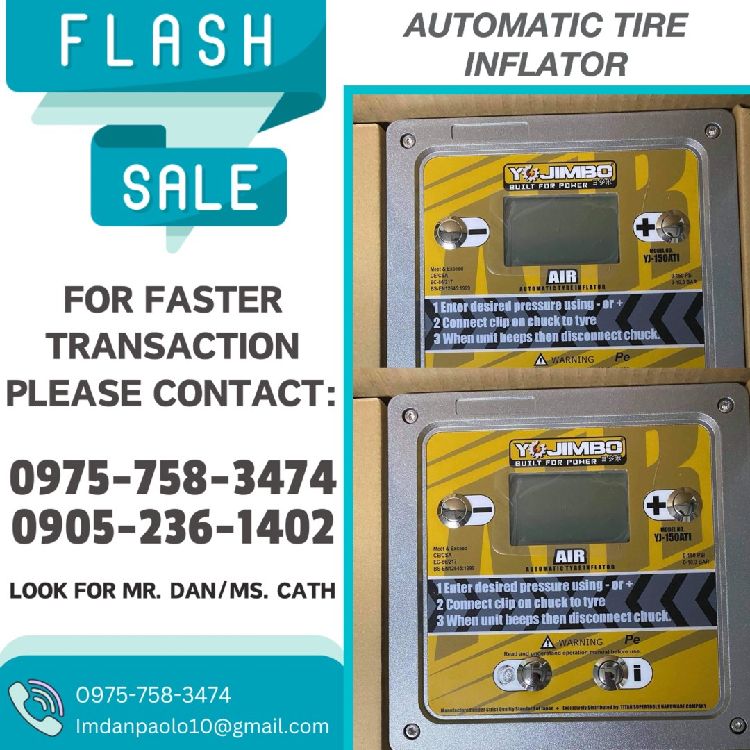 Automatic Tire Inflator, Commercial & Industrial, Construction Tools ...