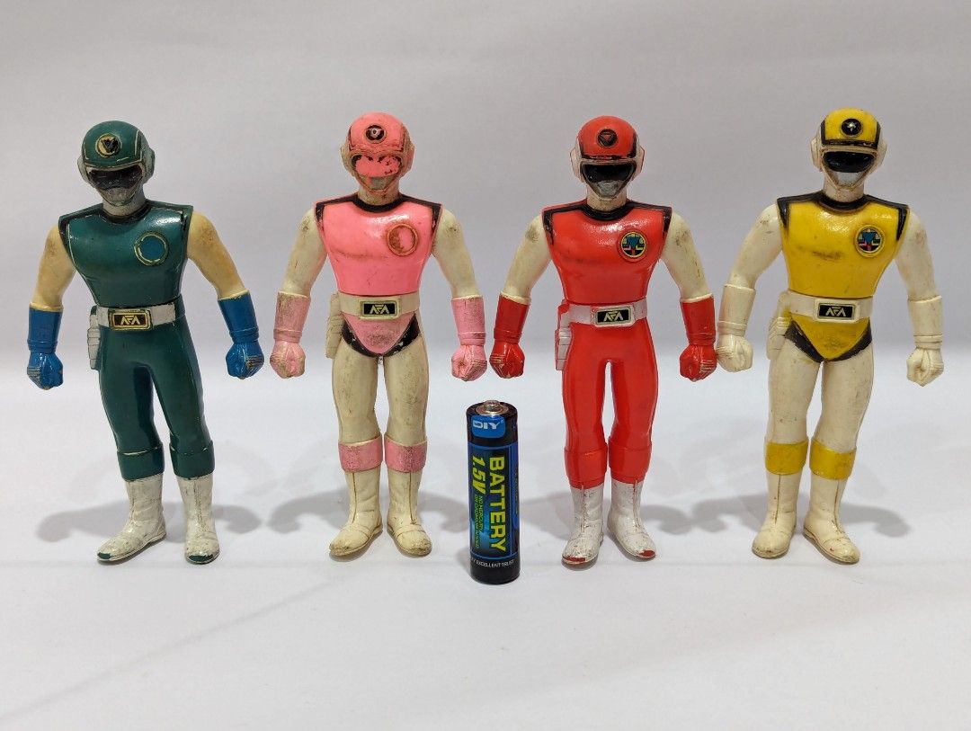 BANDAI CHOUSHINSEI SENTAI FLASHMAN SOFUBI FIGURE 5INCH, Hobbies & Toys ...
