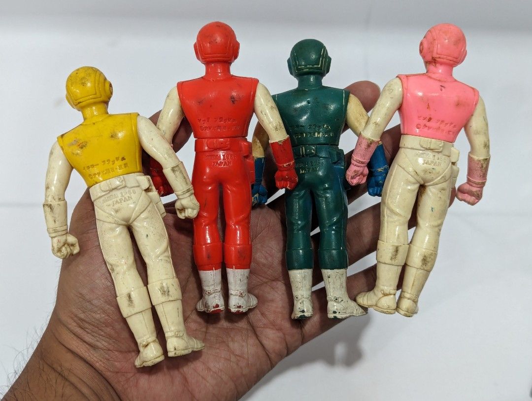 BANDAI CHOUSHINSEI SENTAI FLASHMAN SOFUBI FIGURE 5INCH, Hobbies & Toys ...