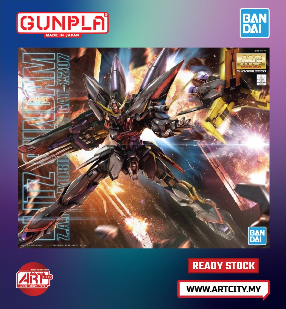 Bandai MG - Blitz Gundam - Gundam Seed - 1/100 Scale, Hobbies & Toys ...
