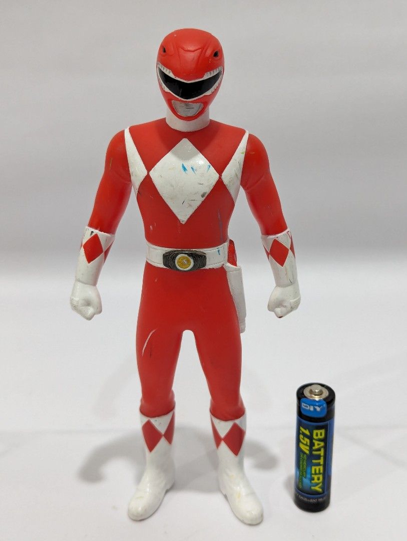 BANDAI RED RANGER SENTAI ZYURANGER MIGHTY MORPHIN POWER RANGER MMPR ...