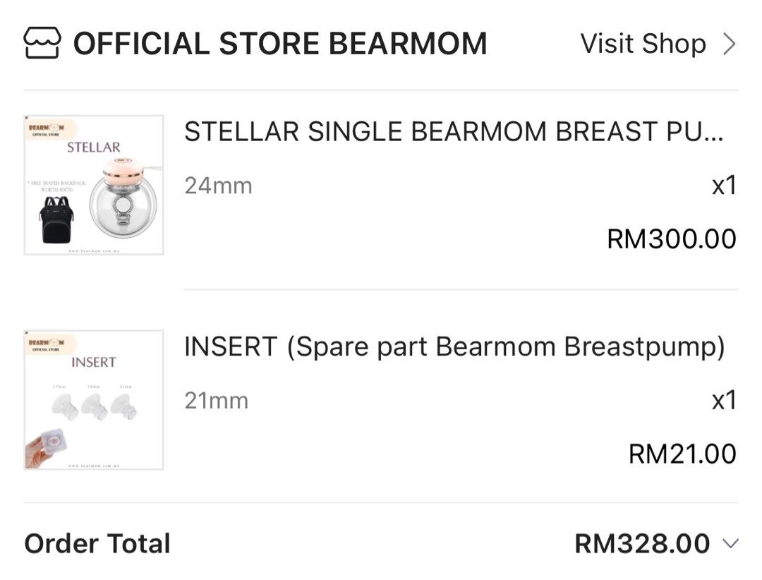 Bearmom Stellar Breastpump, Babies & Kids, Nursing & Feeding, Breastfeeding & Bottle Feeding on ...