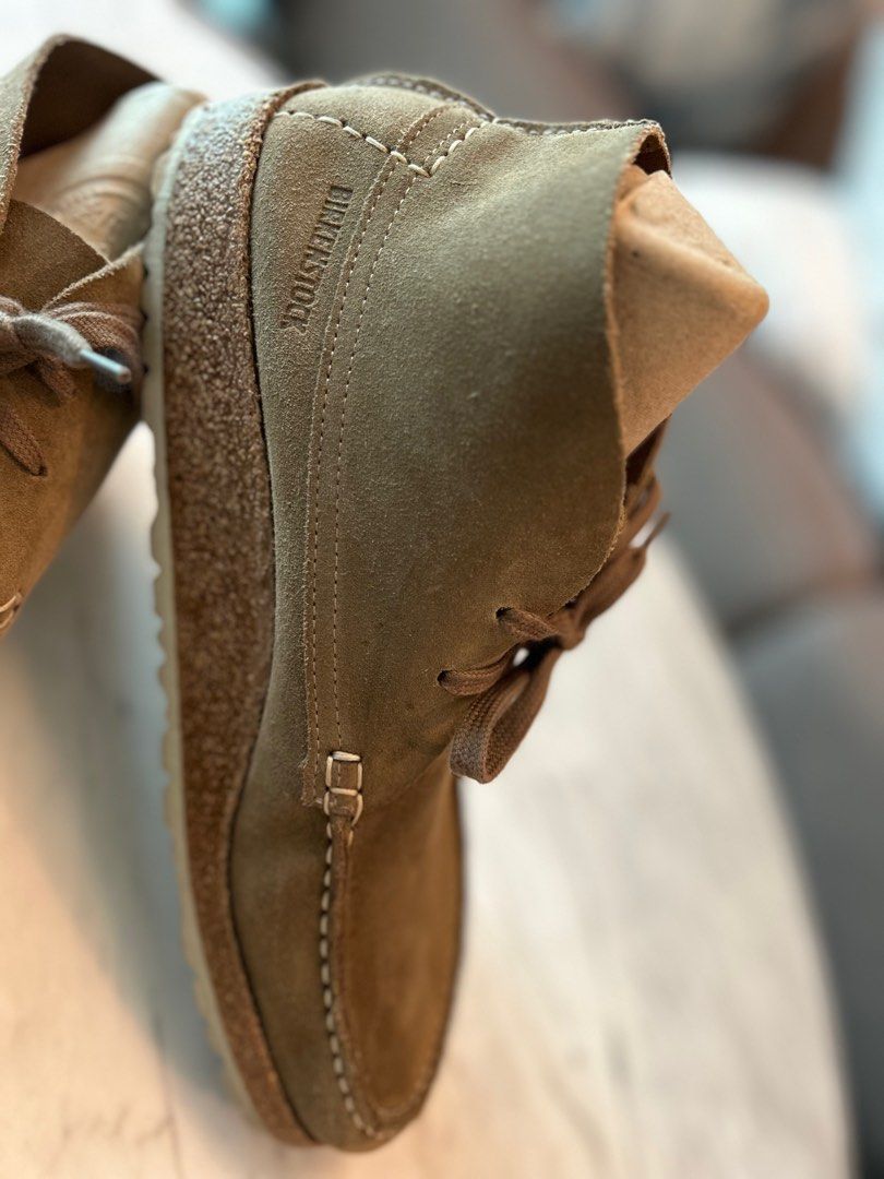 Birkenstock Utti Lace Suede leather, Men's Fashion, Footwear, Casual ...