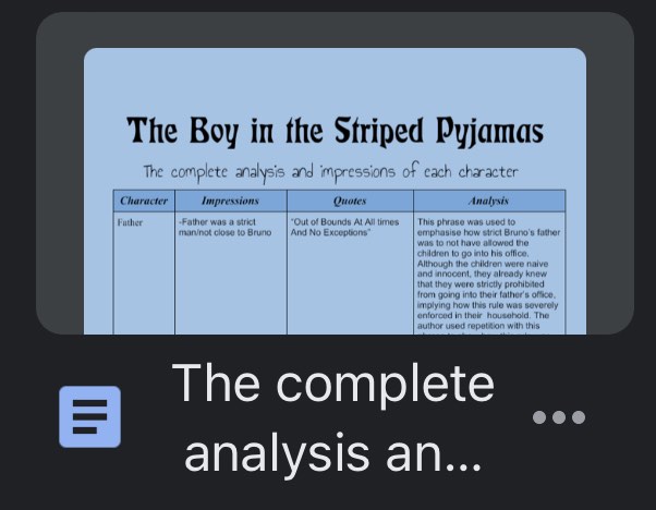 BOY IN STRIPED PYJAMAS BISP NOTES, Hobbies & Toys, Books & Magazines ...